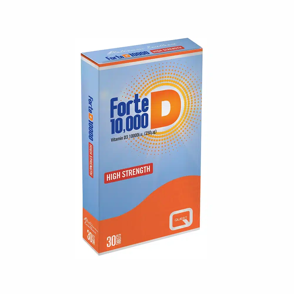 Buy Quest Forte D 10000 Tablets X30 - Malta