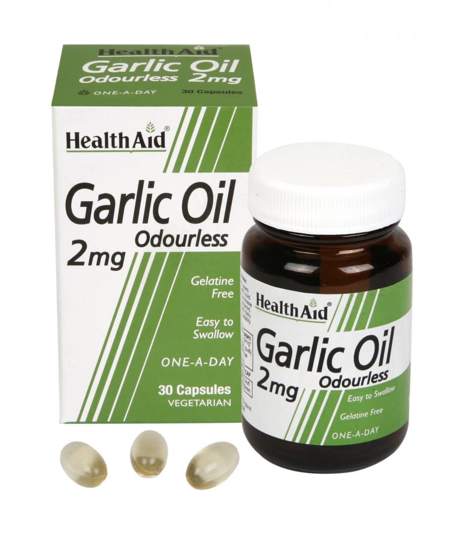 Buy Healthaid Garlic Oil 2Mg Tablets - Malta