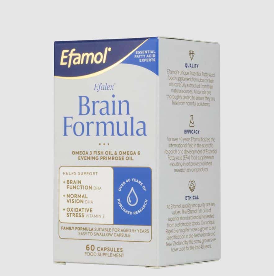 Buy Efamol Efalex Brain Formula X60 Capsules - Malta