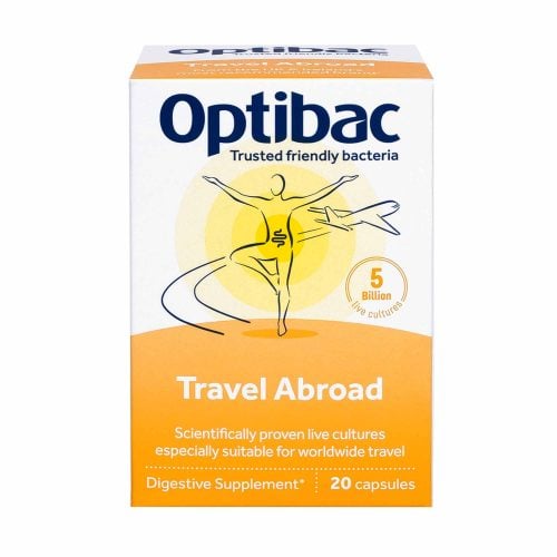 Buy Optibac Travel Abroad X 20 Caps - Malta