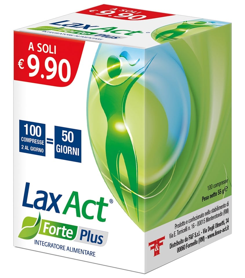 Buy Lax Act Forte Plus X100 Tablets - Malta