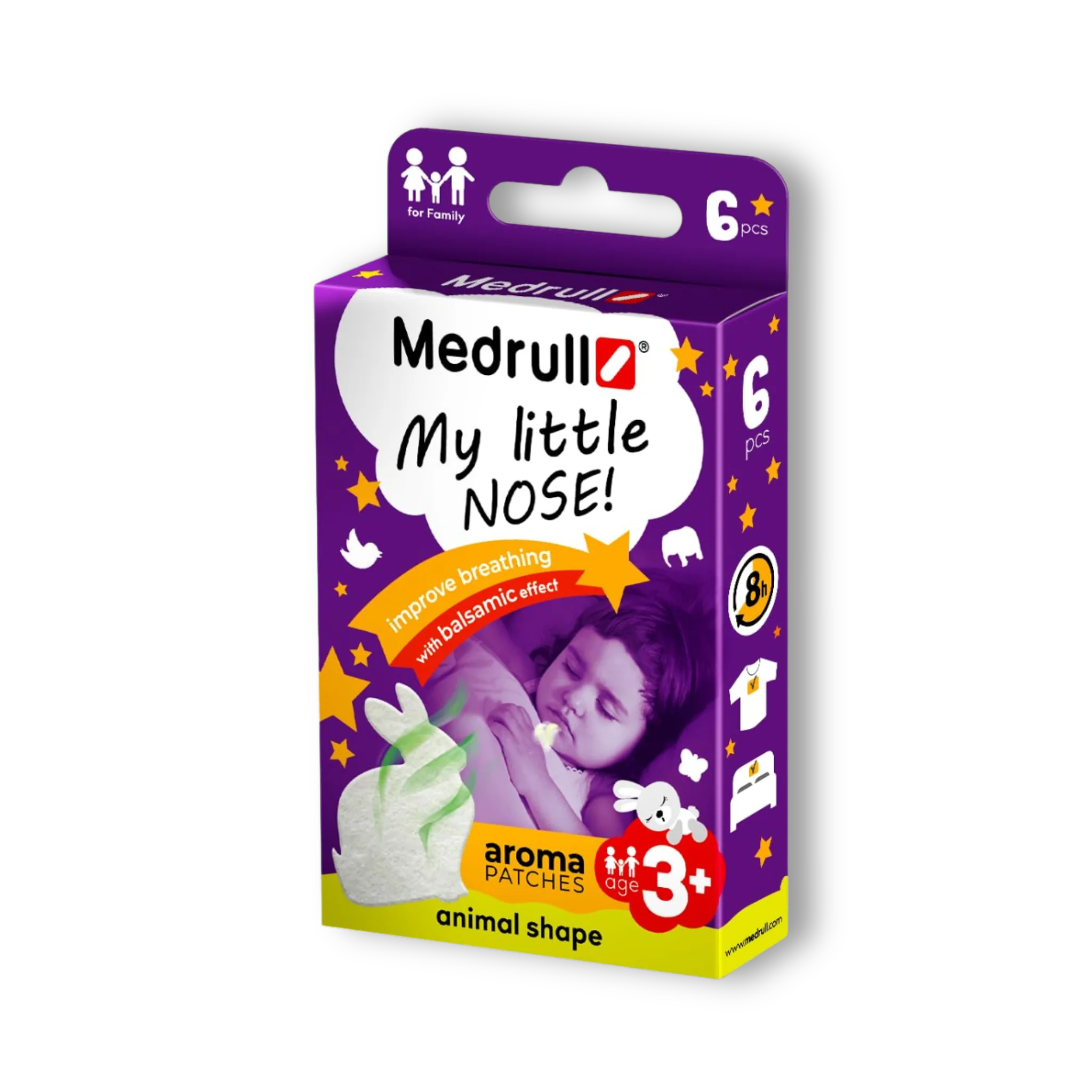Buy Medrull Aroma Animal shaped Patches - Pack of 6 - Malta