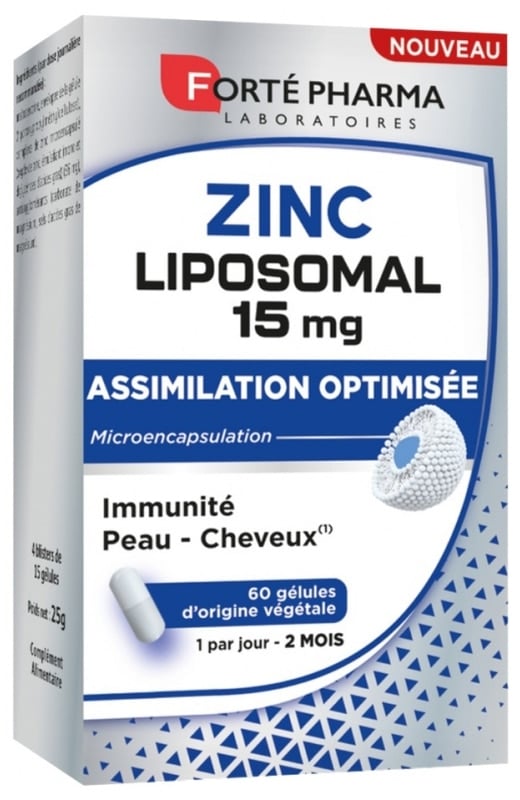 Buy Forté Pharma Zinc Liposomal X60 Caps - Malta