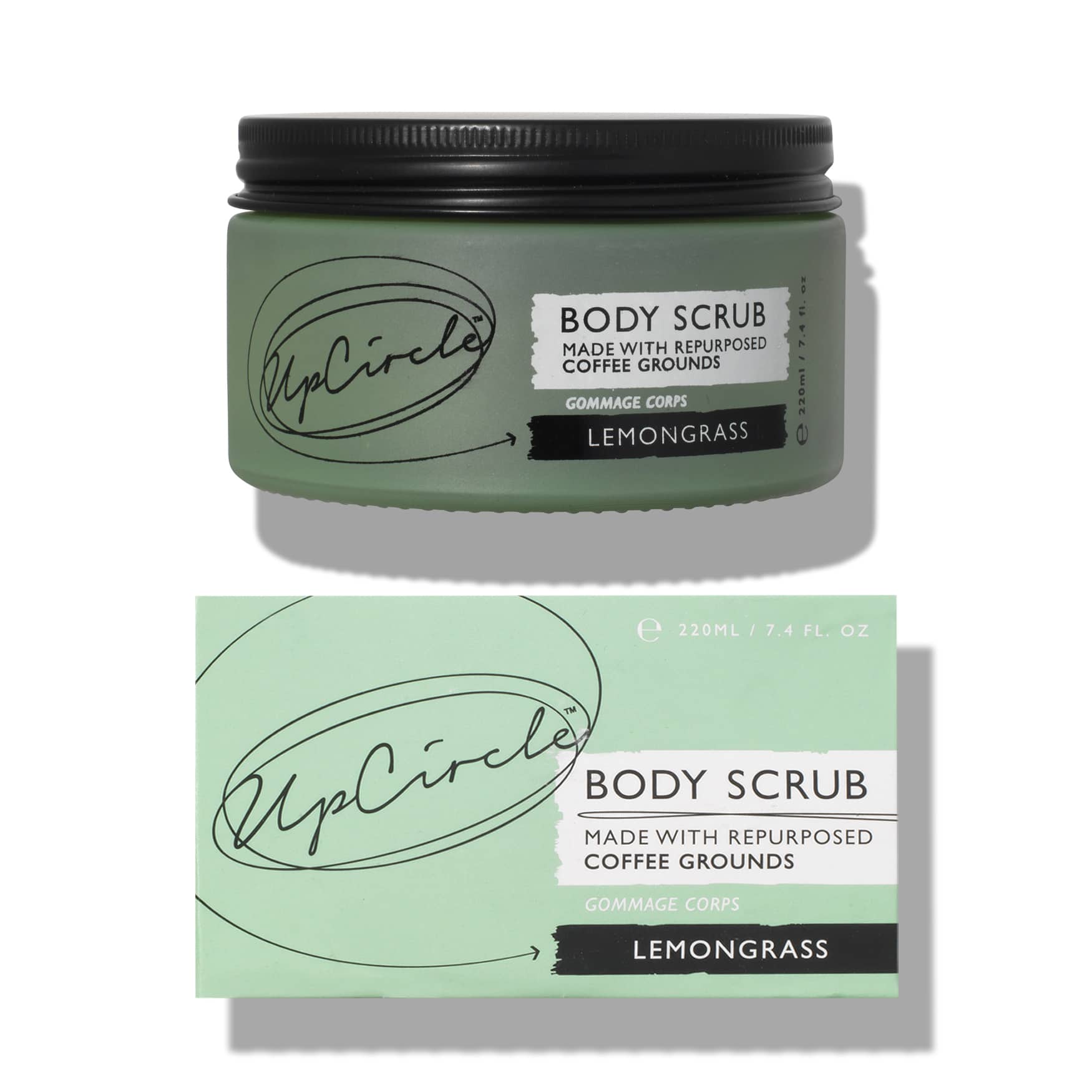 Buy UpCircle Lemongrass Body Scrub 220Ml - Malta